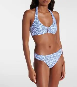Heidi Klein Sardinia Printed Bikini Bottom