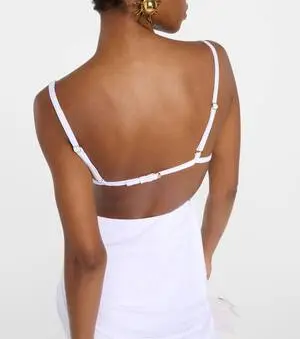 Jacquemus La Robe Saudade Long Maxi Dress - White
