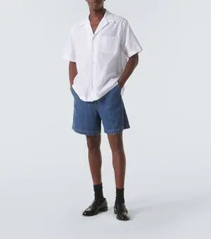 Valentino Garavani Denim Bermuda Shorts