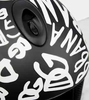 Dolce & Gabbana Logo Print Ski Helmet