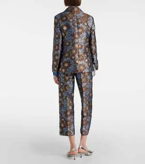 Max Mara Kate Floral Jacquard Blazer