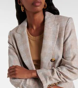 Veronica Beard Beacon Dickey Linen Blazer