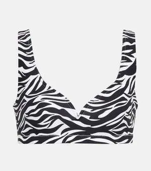 ALEXANDRA MIRO Kamala Bikini Top - Black