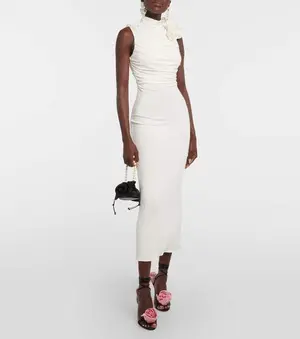 Magda Butrym Floral-appliqué Sandals