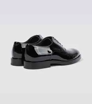 Brunello Cucinelli Patent Leather Oxford Shoes