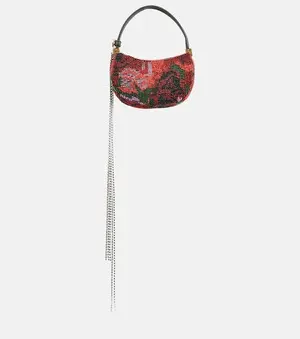 Magda Butrym Beaded Clutch - Red