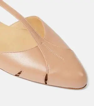 Gabriela Hearst Harlow Leather Ballet Flats - Black