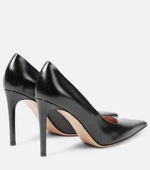 GIANVITO ROSSI Leather Pumps - Black