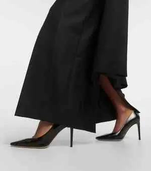GIANVITO ROSSI Leather Pumps - Black
