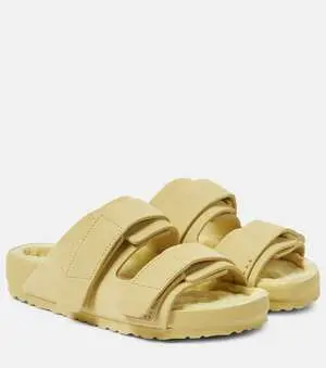 Birkenstock Gold Tone Slides Slipper For Men