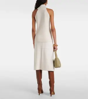 LISA YANG Freya Knitted Cashmere Tank Top - White