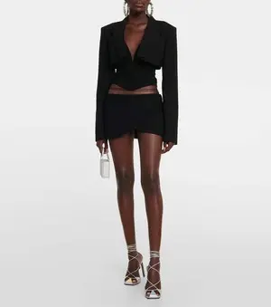 MONOT Wrap Miniskirt
