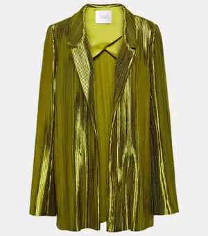 Galvan Nuage Pleated Blazer