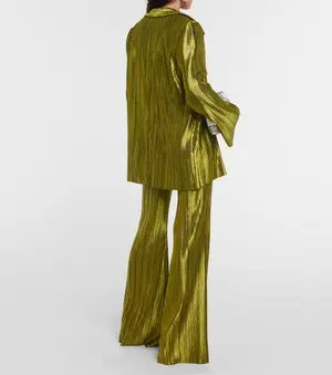 Galvan Nuage Pleated Blazer