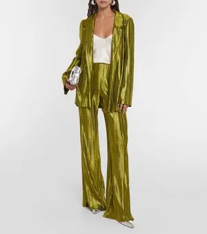 Galvan Nuage Pleated Blazer