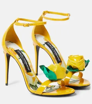 Dolce & Gabbana Floral Sandals For Women