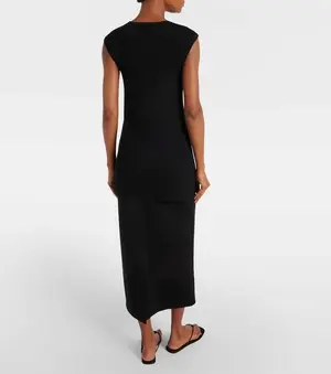 Max Mara Soldino Ribbed-knit Top