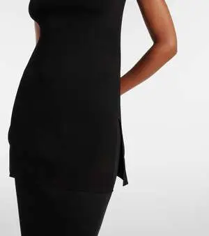 Max Mara Soldino Ribbed-knit Top
