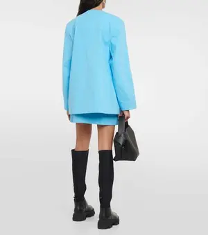 GANNI Cotton Blazer