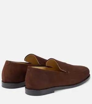Khaite Alessio Suede Loafers - Brown