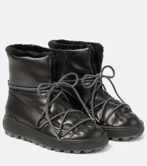 Bogner Chamonix Leather Ankle Boots