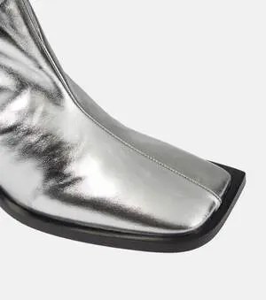 JIL SANDER Leather Knee-high Boots