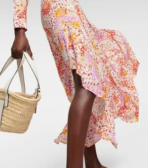 Poupette St Barth Ilona Printed Maxi Dress