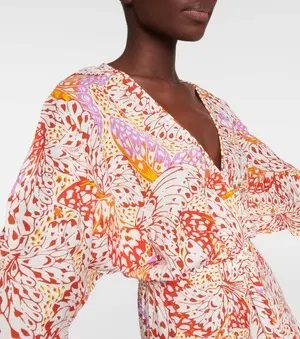 Poupette St Barth Ilona Printed Maxi Dress