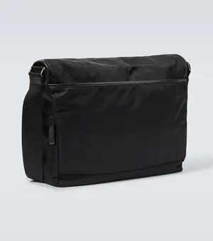 Prada Leather-trimmed Re-nylon Messenger Bag