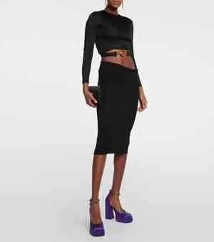 Versace Medusa Aevitas Platform Pumps
