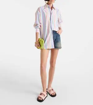 BIRKENSTOCK Arizona Luxe Raffia Sandals - Pink