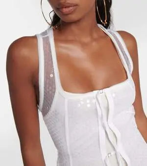 Jacquemus La Robe Dentelle" Embellished Gown