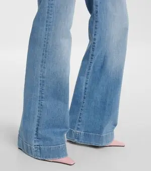 7 For All Mankind Modern Dojo High-rise Flared Jeans