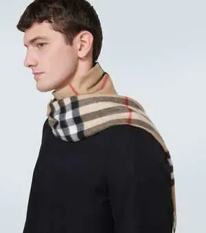 Burberry Cashmere Scarf - Beige