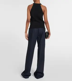 Co Ribbed-knit Tank Top