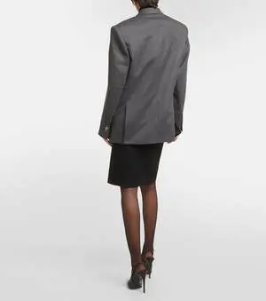 Wardrobe.NYC Double-breasted Wool Blazer
