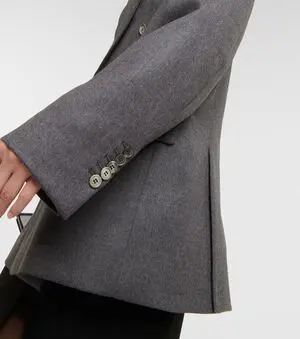 Wardrobe.NYC Double-breasted Wool Blazer
