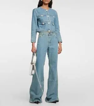 Magda Butrym Low-rise Flared Jeans