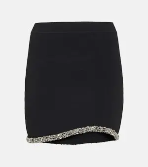 Simkhai Cary Crystal-embellished Miniskirt