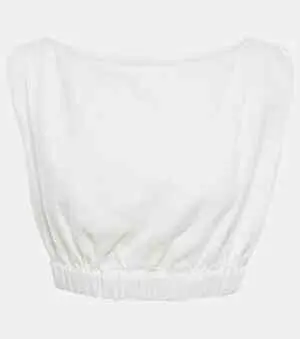 SIR. Linen Crop Top