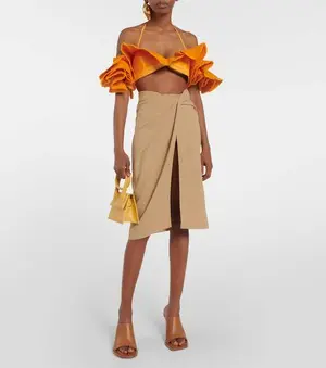 Jacquemus Les Mules Carres Ronds Leather Mules