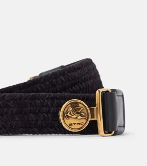 Etro Pegaso Woven Belt
