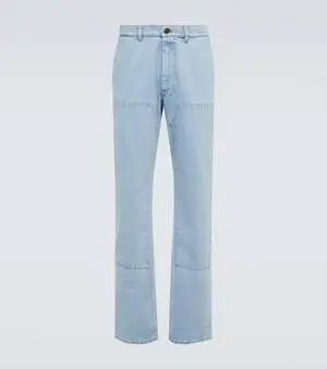 WINNIE N.Y.C Patchwork Straight Jeans