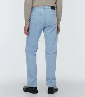 WINNIE N.Y.C Patchwork Straight Jeans