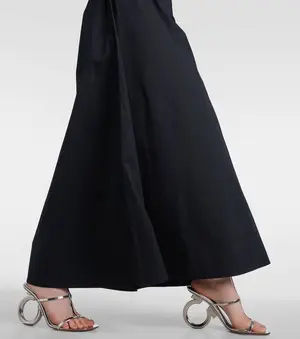Staud Maxi Phare Cotton Poplin Gown