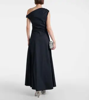 Staud Maxi Phare Cotton Poplin Gown