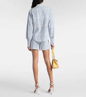 Veronica Beard Thorp Cotton Blouse