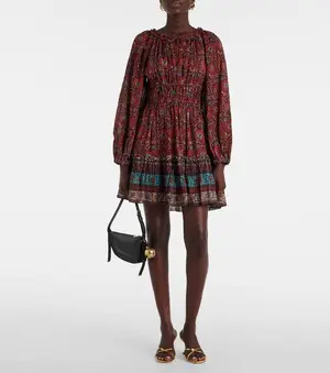 Ulla Johnson Val Floral Minidress