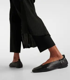 A.emery Briot Leather Ballet Flats