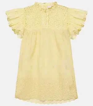 Ulla Johnson Kassi Cotton Voile Top